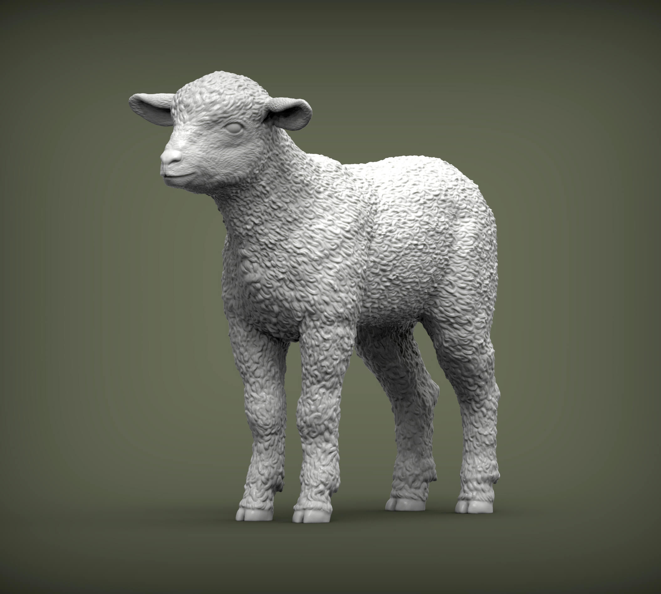 Lamb 3D Print Model by Alexander3dart