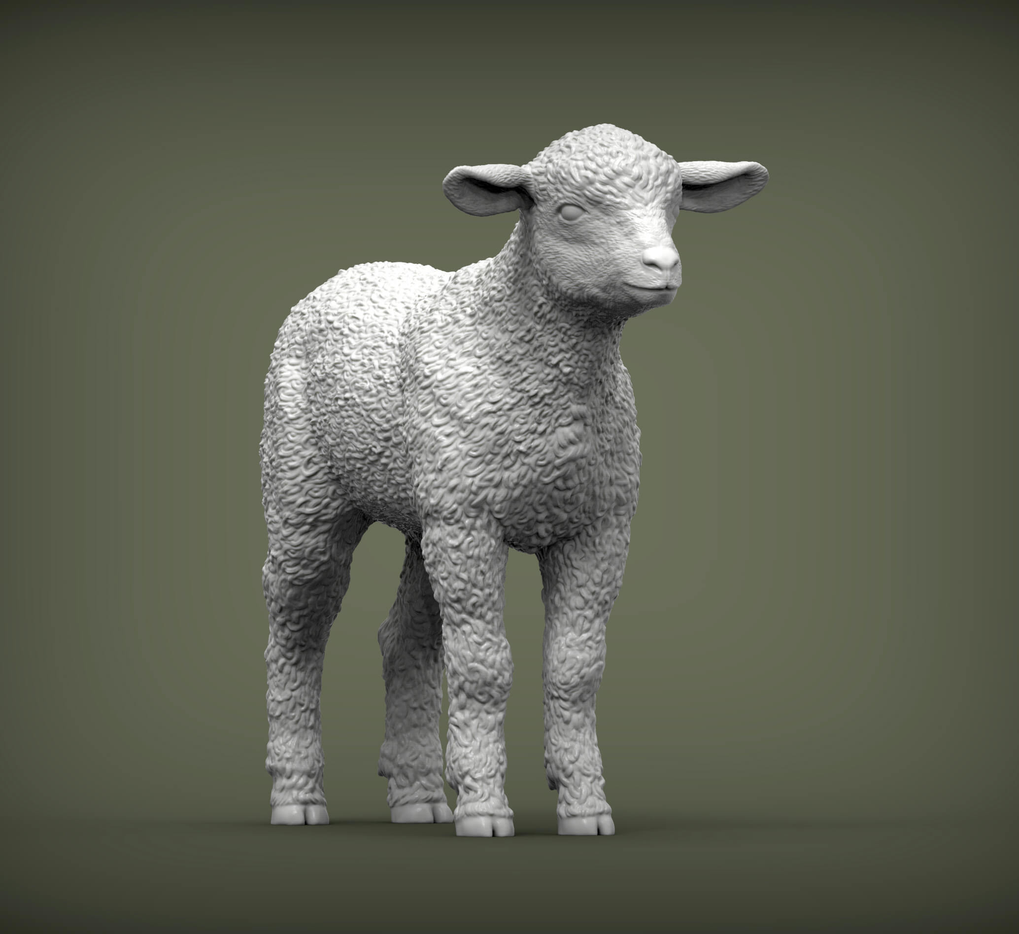 Lamb 3D Print Model by Alexander3dart