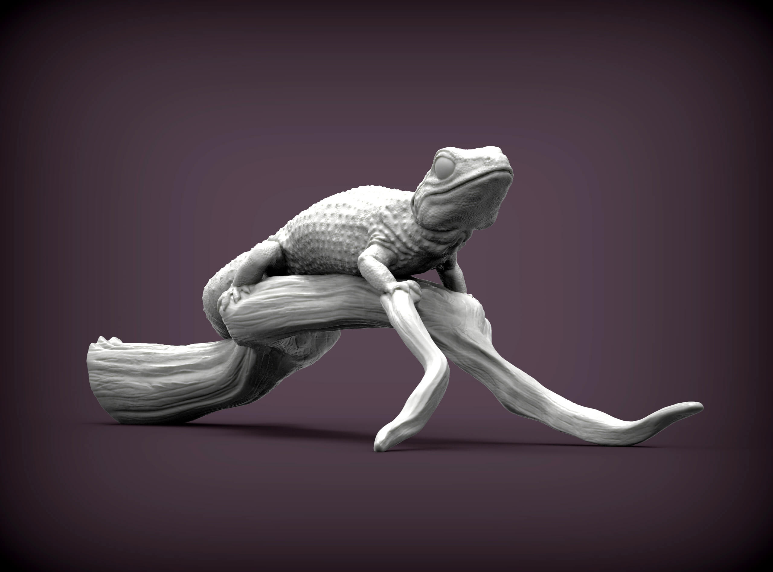 Leopard Gecko 3D Print Model by Alexander3dart