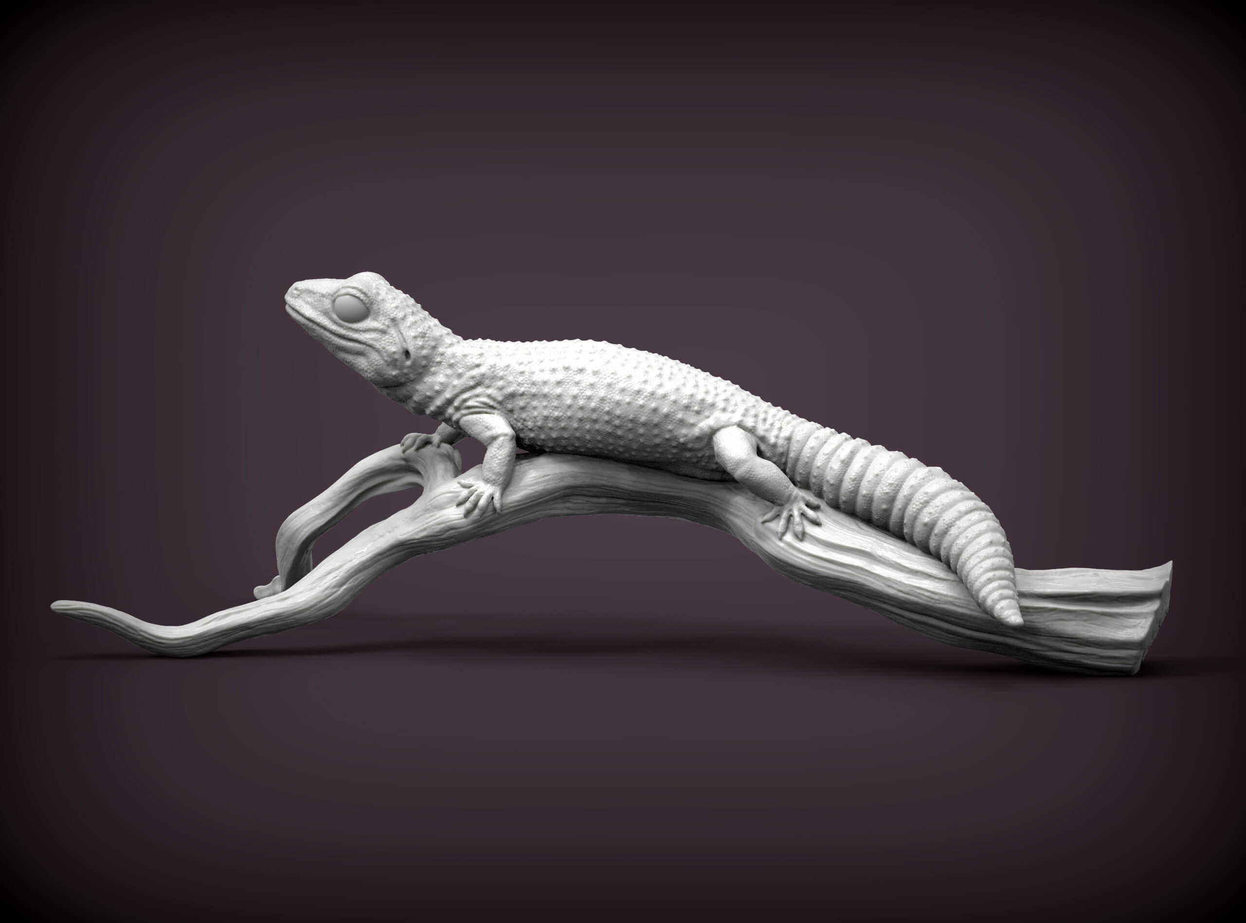 Leopard Gecko 3D Print Model by Alexander3dart