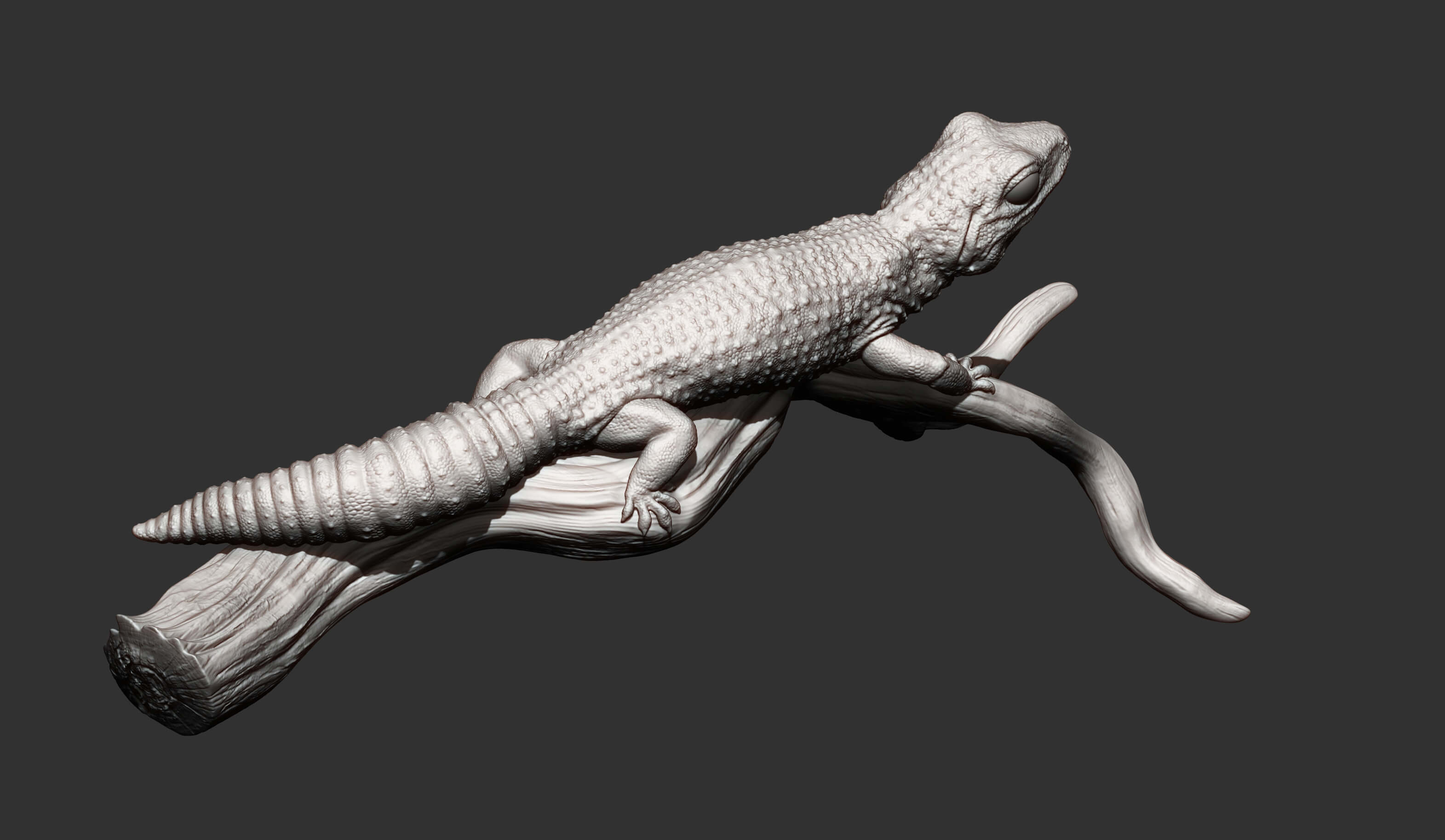 Leopard Gecko 3D Print Model by Alexander3dart