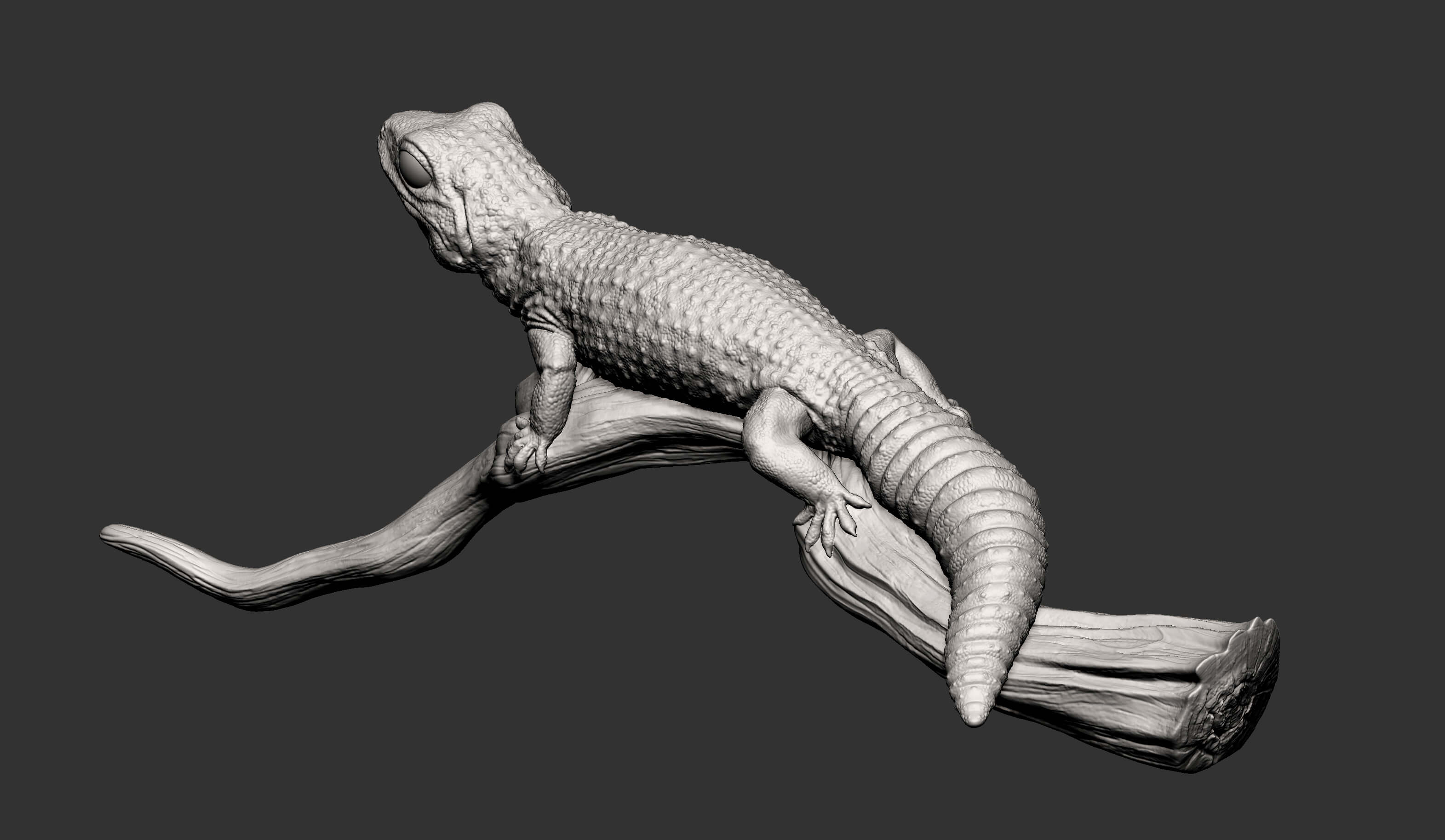 Leopard Gecko 3D Print Model by Alexander3dart