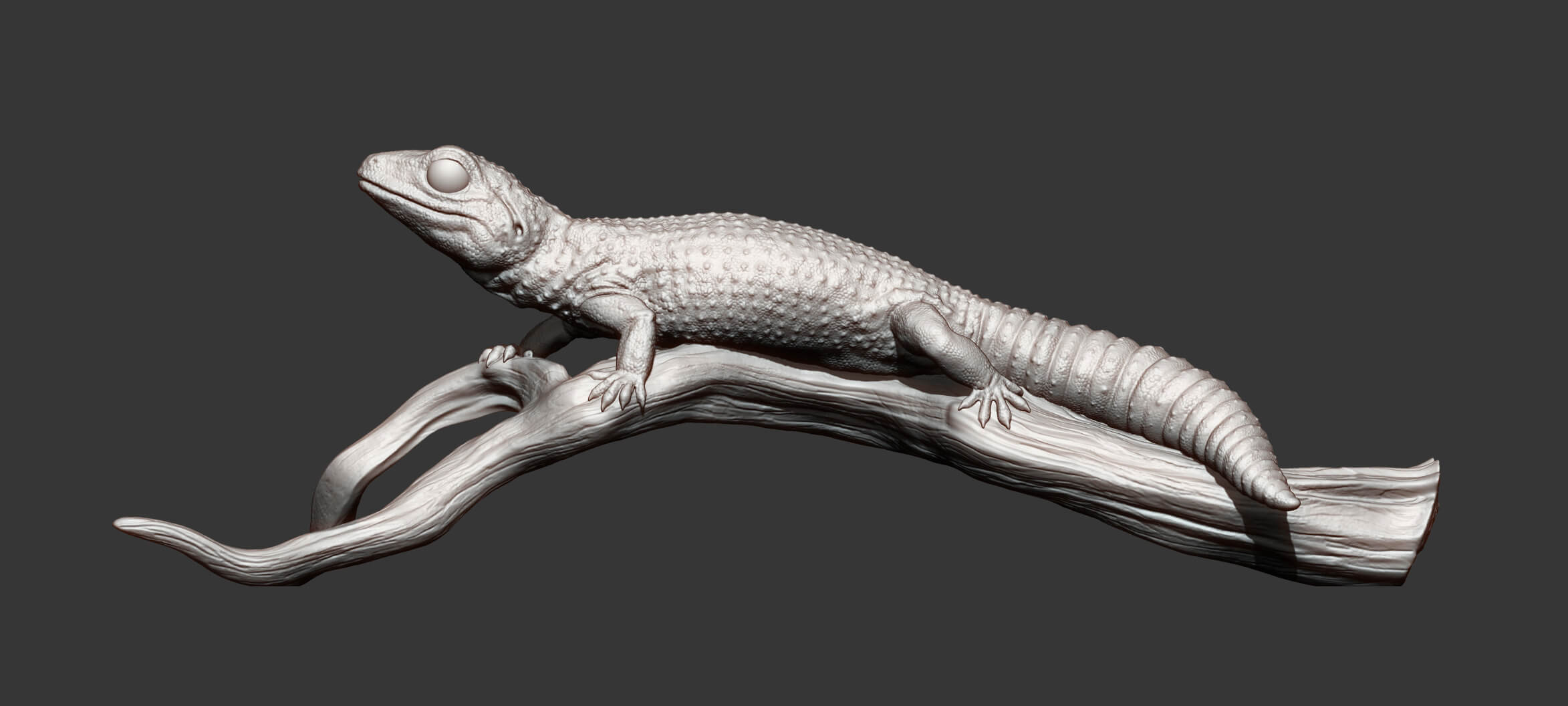 Leopard Gecko 3D Print Model by Alexander3dart