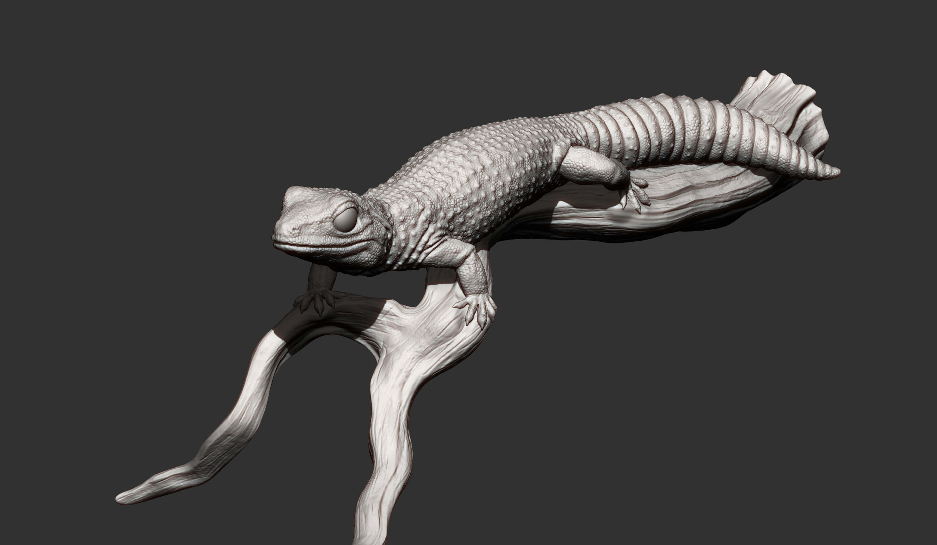 Leopard Gecko 3D Print Model by Alexander3dart