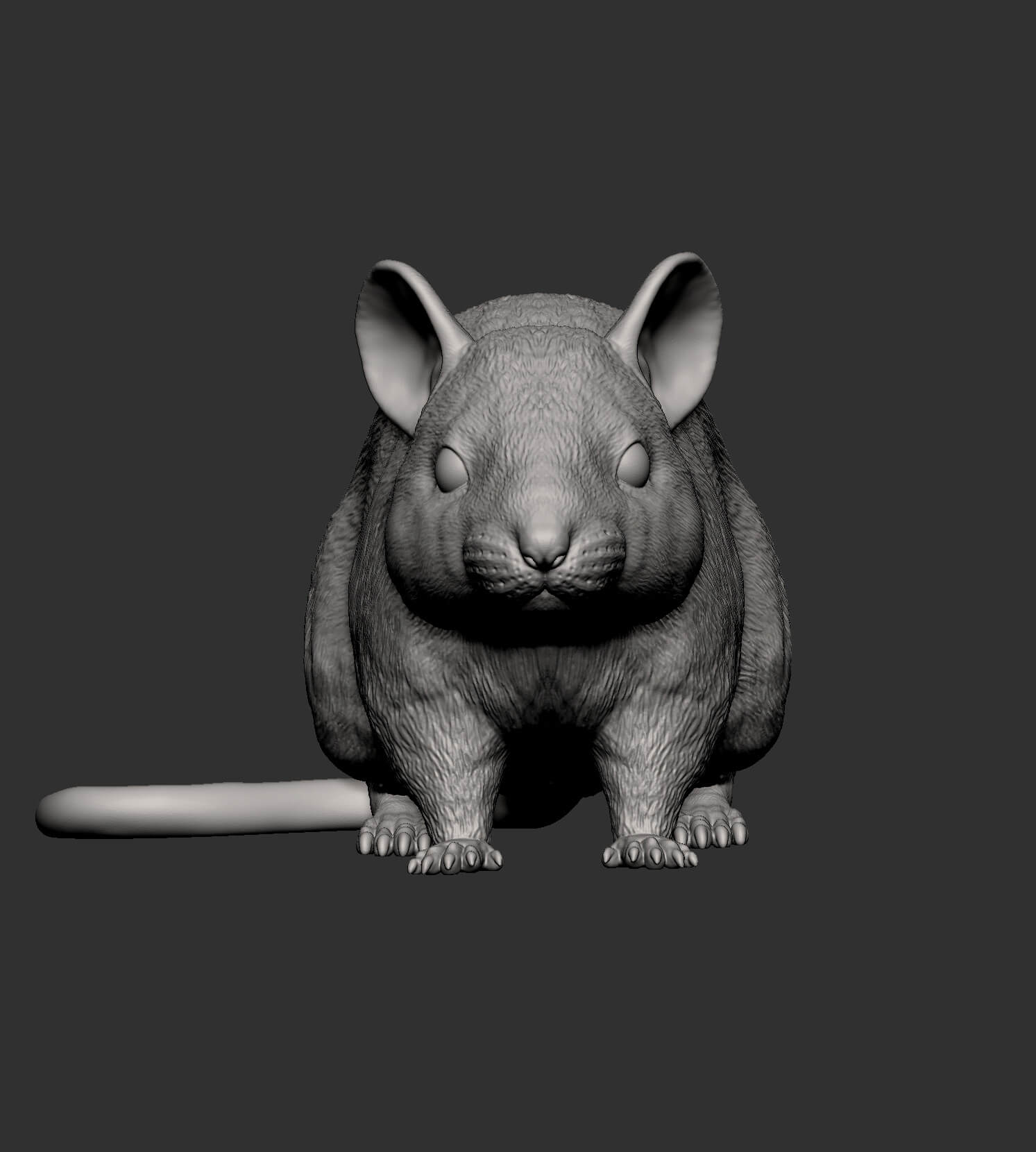 Mouse Sculpture - 3D Model by Alexander3dart