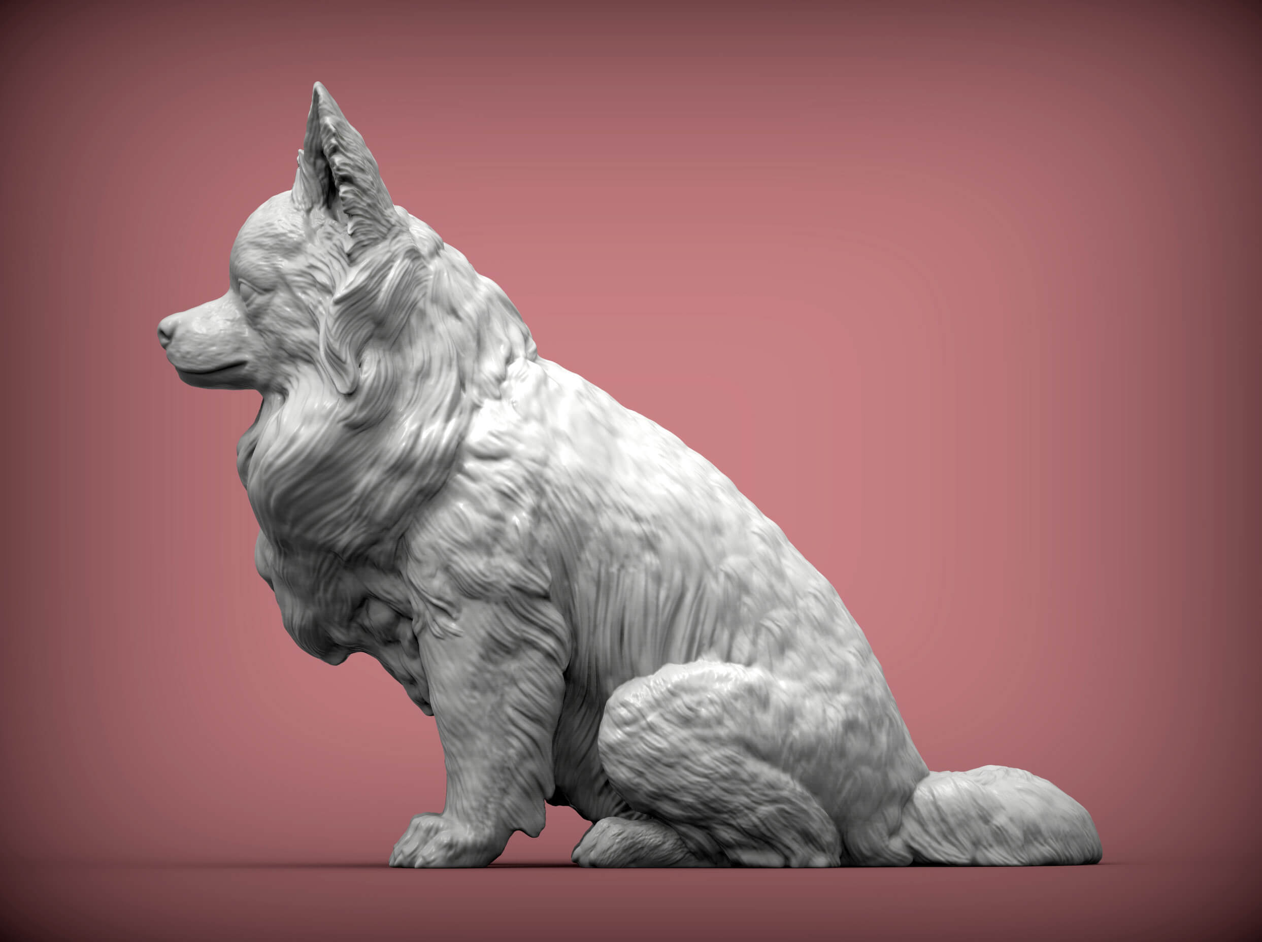 Papillon 3D Print Model by Alexander3dart