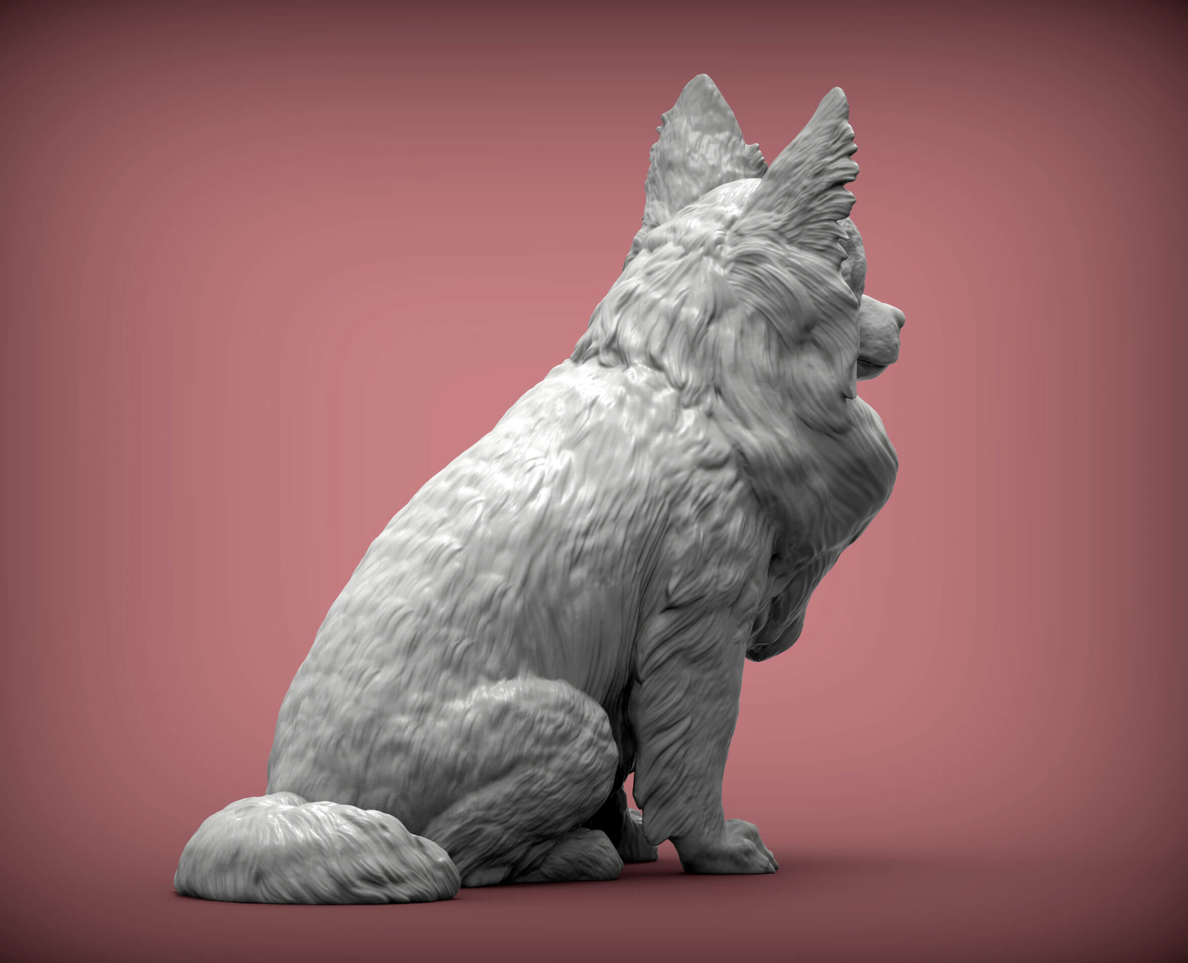 Papillon 3D Print Model by Alexander3dart