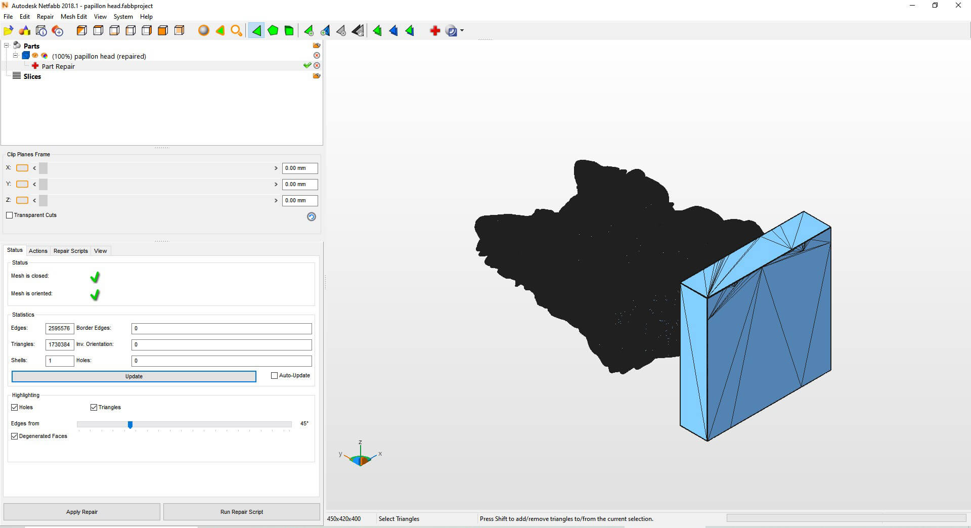 Papillon Bust 3D Print Model by Alexander3dart