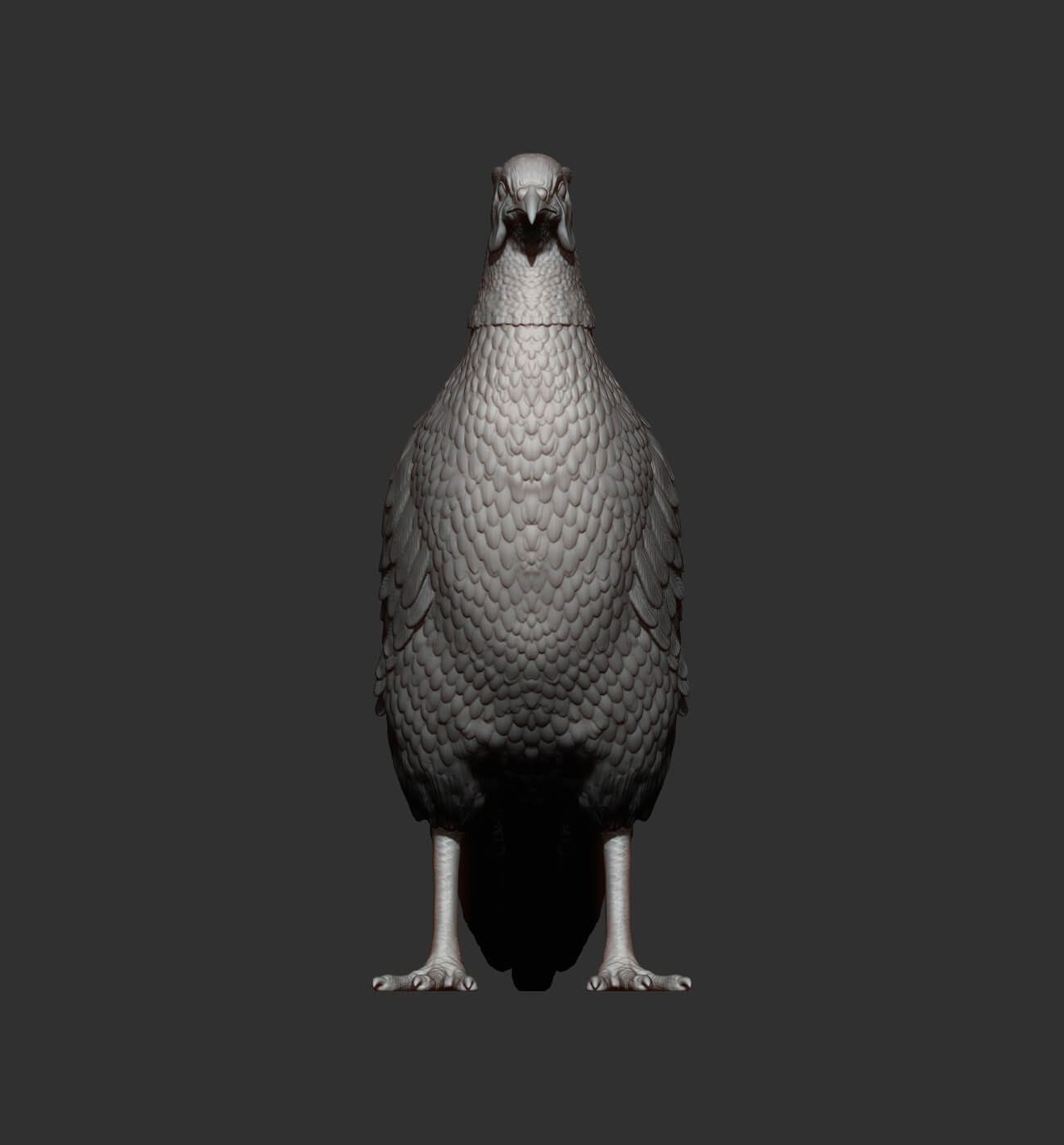 Pheasant Sculpture - 3D Model by Alexander3dart