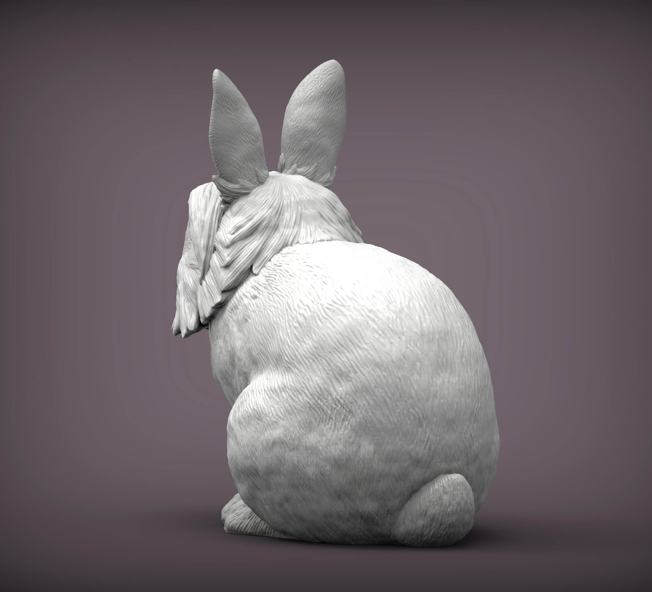 Rabbit Lion 3D Print Model by Alexander3dart