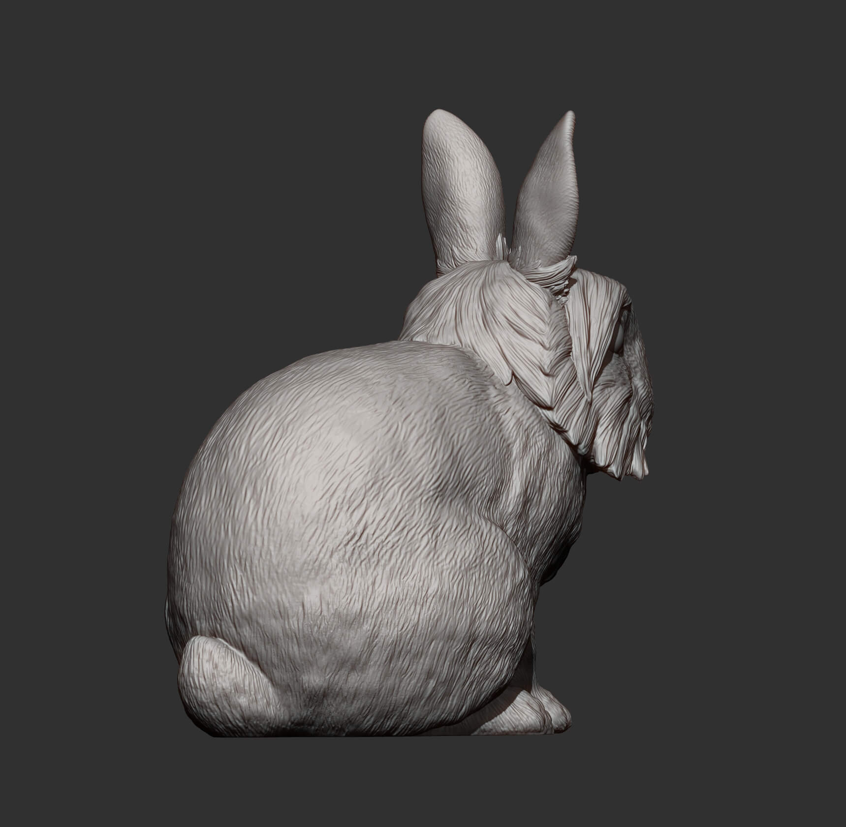 Rabbit Lion 3D Print Model by Alexander3dart