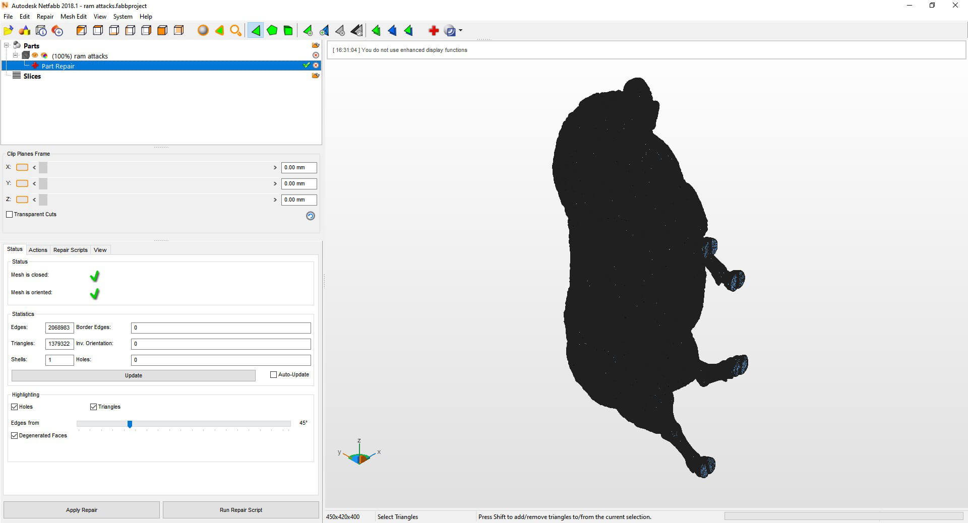 Ram Attacks 3D Print Model by Alexander3dart