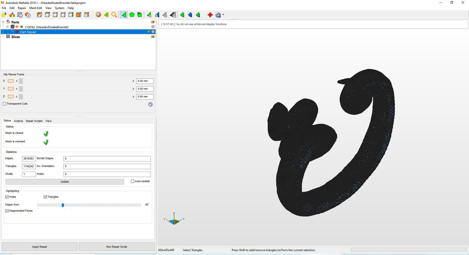 Rattlesnake Snake - 3D Model by Alexander3dart