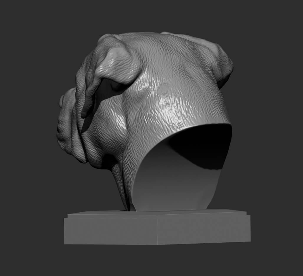 Rottweiler 3D Print Model by Alexander3dart