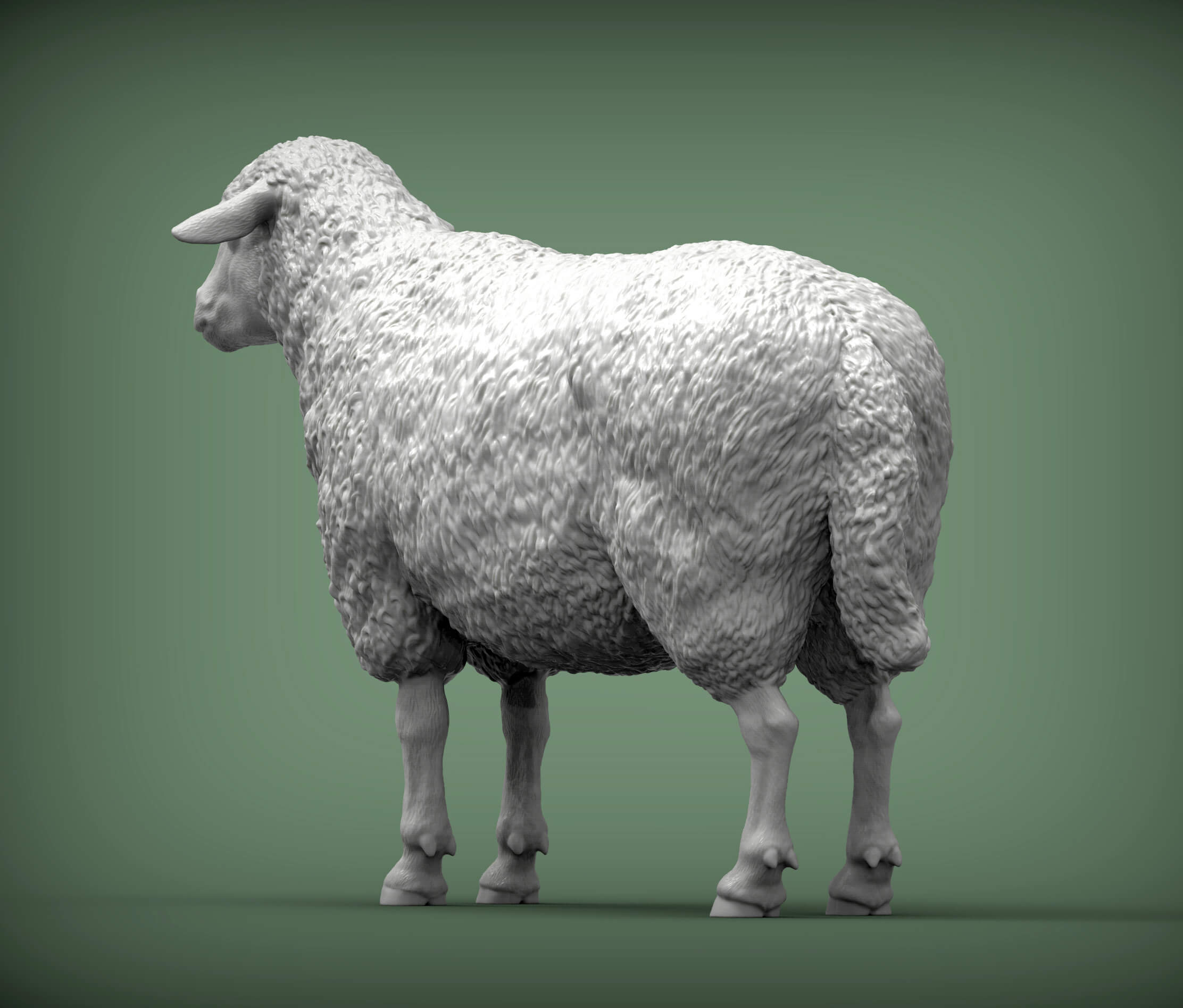 Sheep 3D Print Model by Alexander3dart