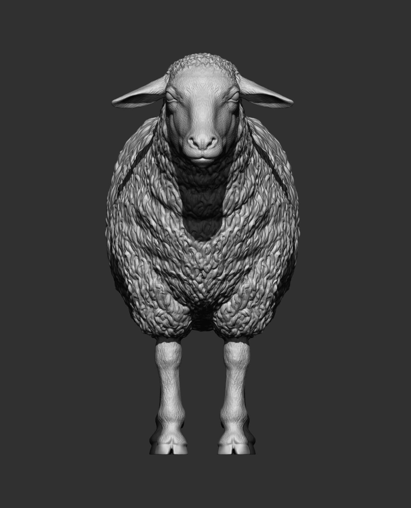 Sheep 3D Print Model by Alexander3dart