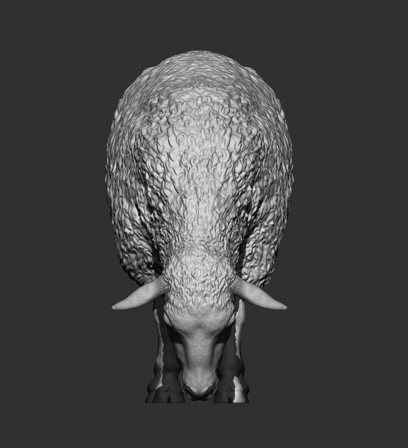 Sheep Eat 3D Print Model by Alexander3dart