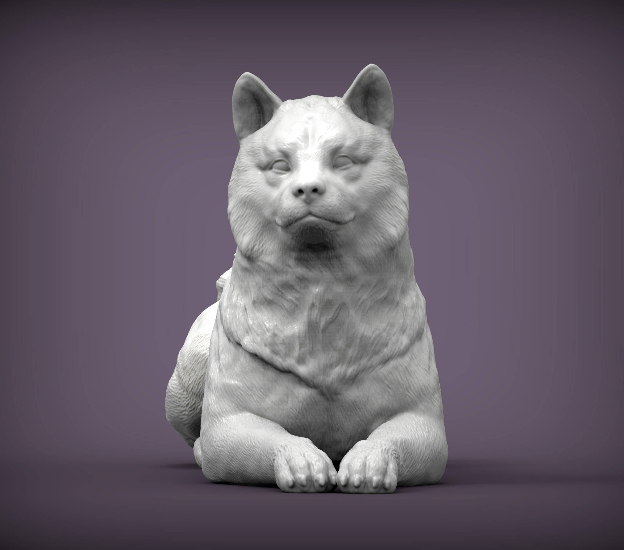 Shiba Inu 3D Print Model 3D Print Model by Alexander3dart