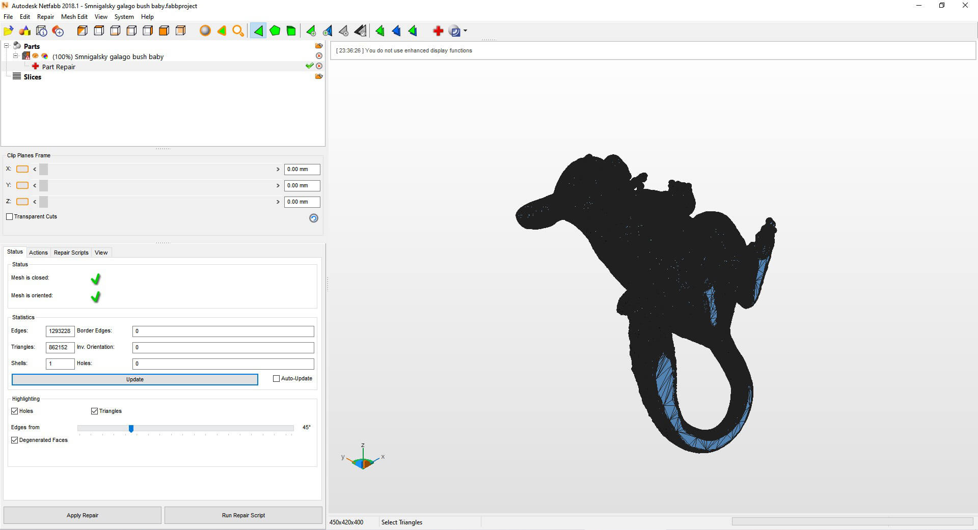 Smnigalsky Galago Bush Baby 3D Print Model by Alexander3dart