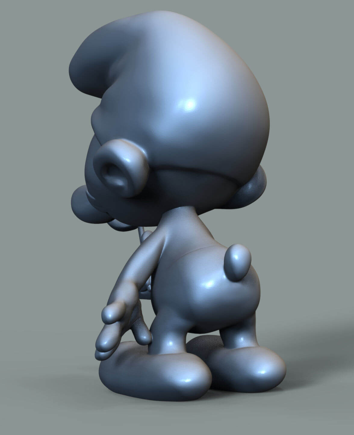 Smurf 3D Printing by Alexander3dart