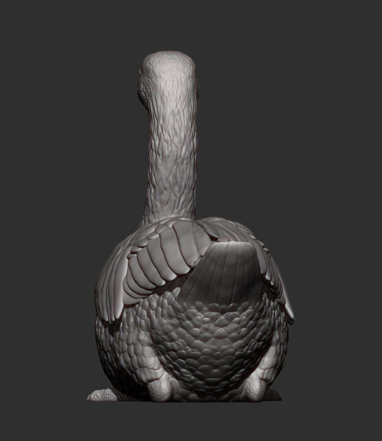 Snow Goose 3D Print Model by Alexander3dart