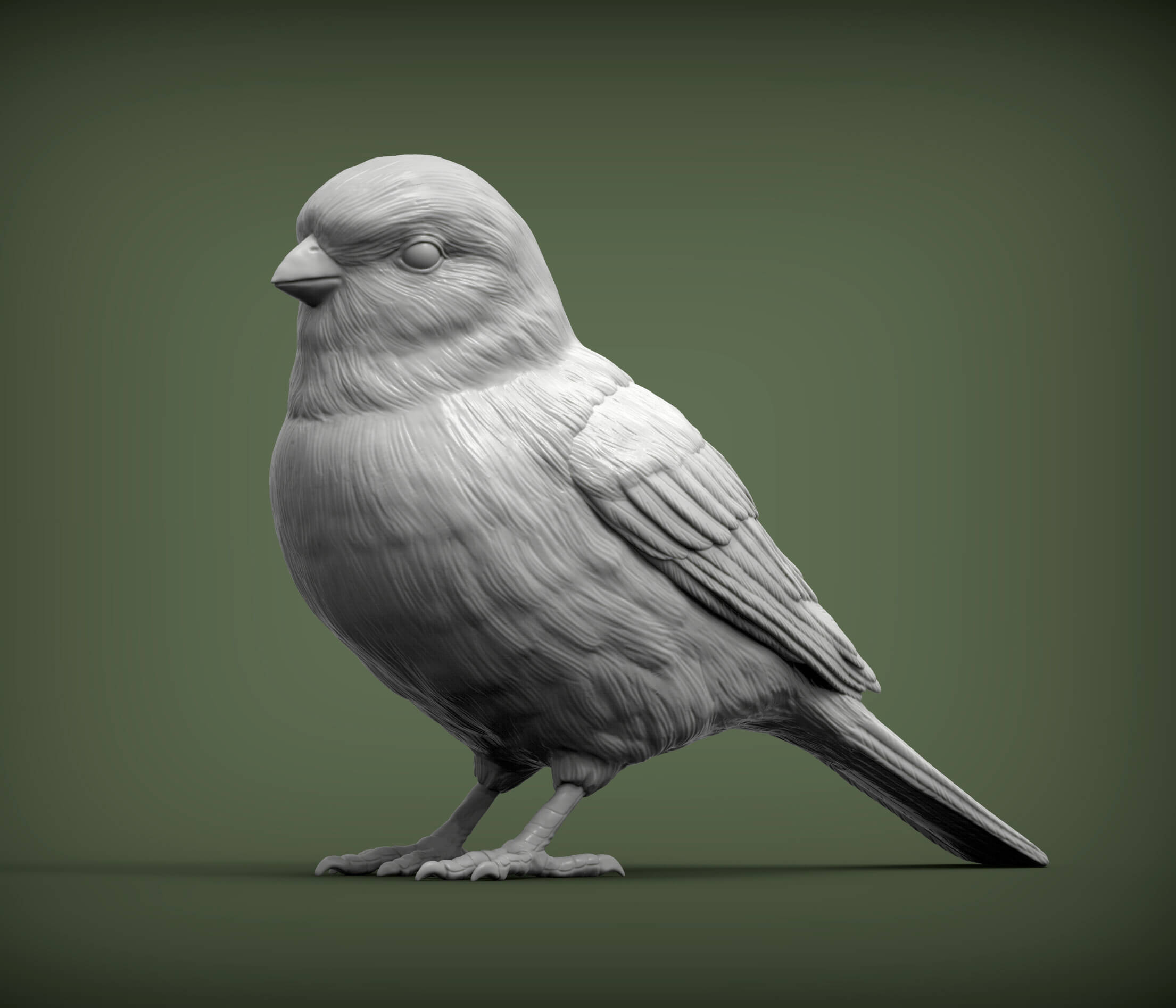 Sparrow 3D Print Model by Alexander3dart
