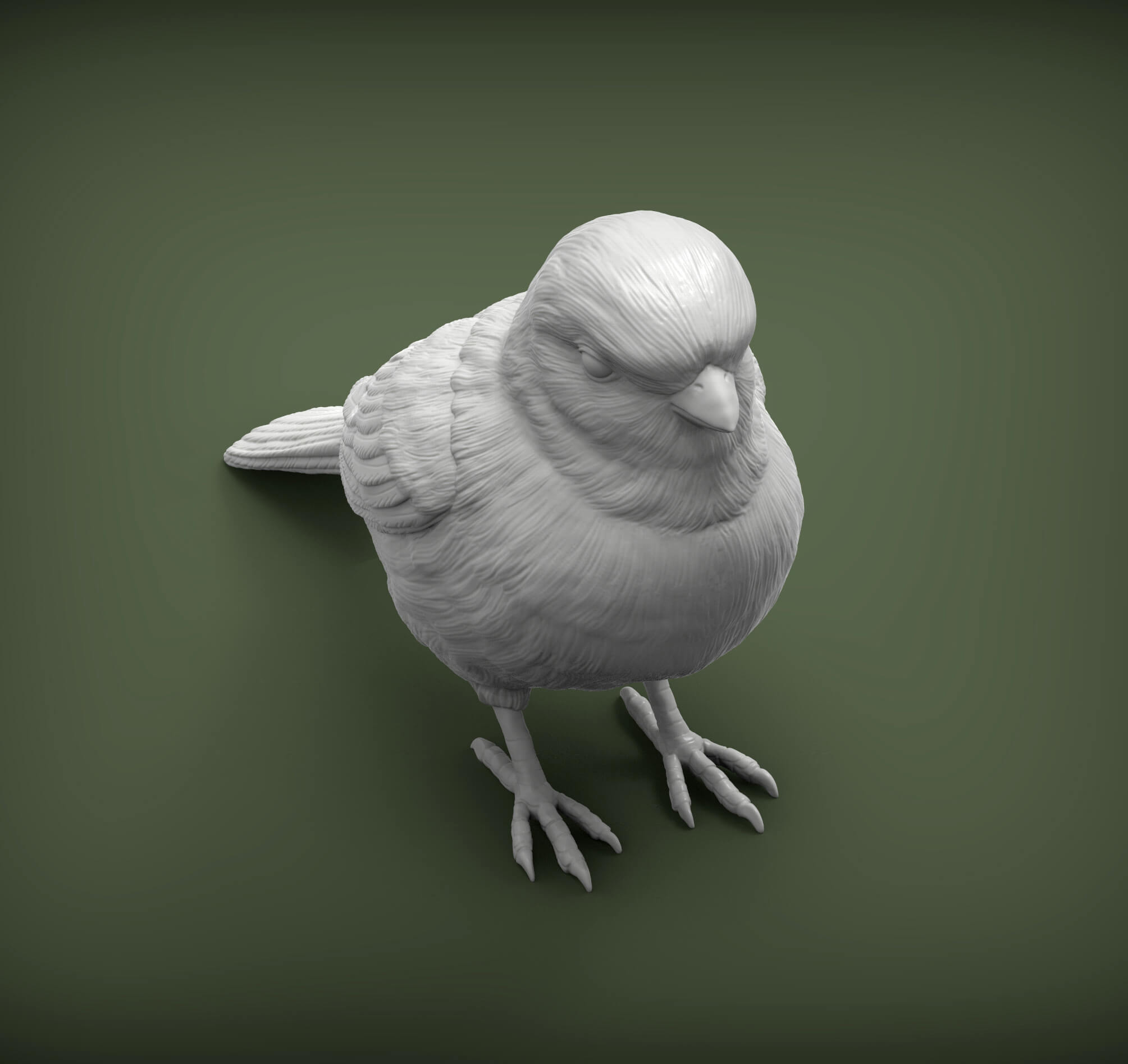 Sparrow 3D Print Model by Alexander3dart