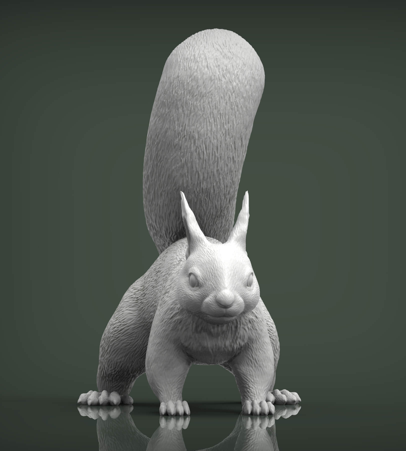 Squirrel 3D Print Model by Alexander3dart