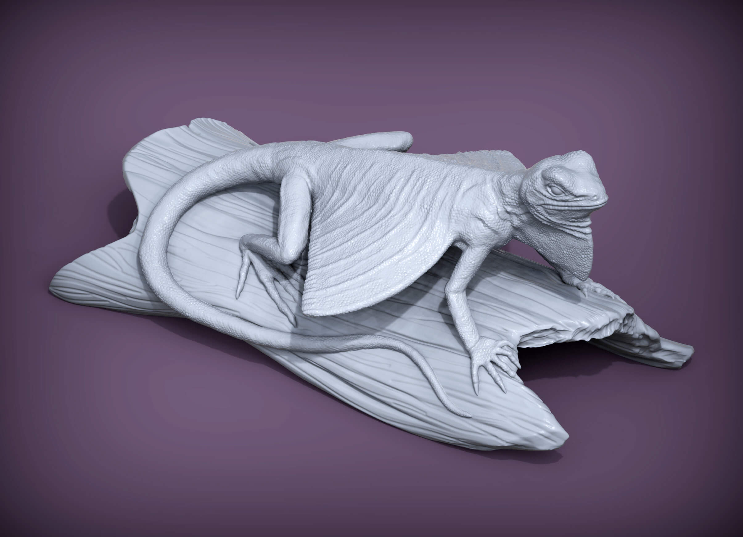 Timor Flying Dragon 3D Print Model by Alexander3dart