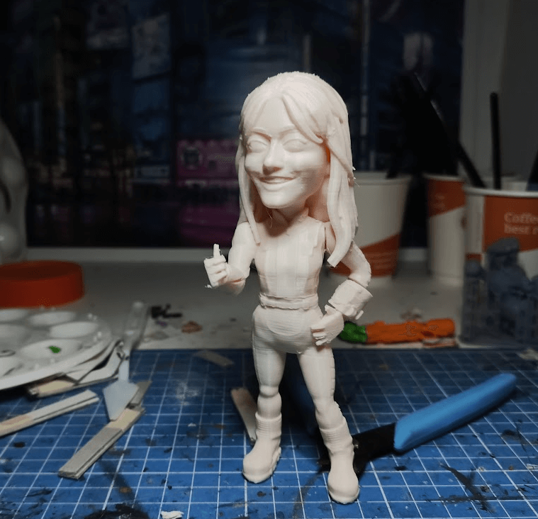 Lucy Maclean from Fallout 3D Render, Digital Art by AlexanderCDR