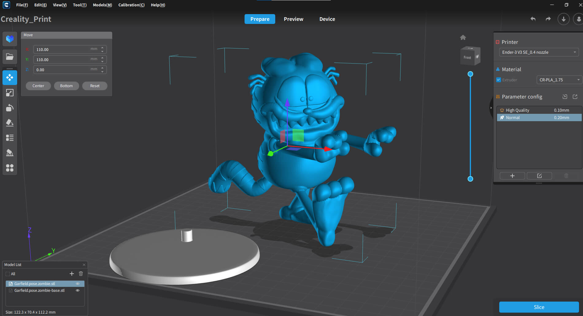 Garfield Zombie - 3D Model by AlexanderCDR