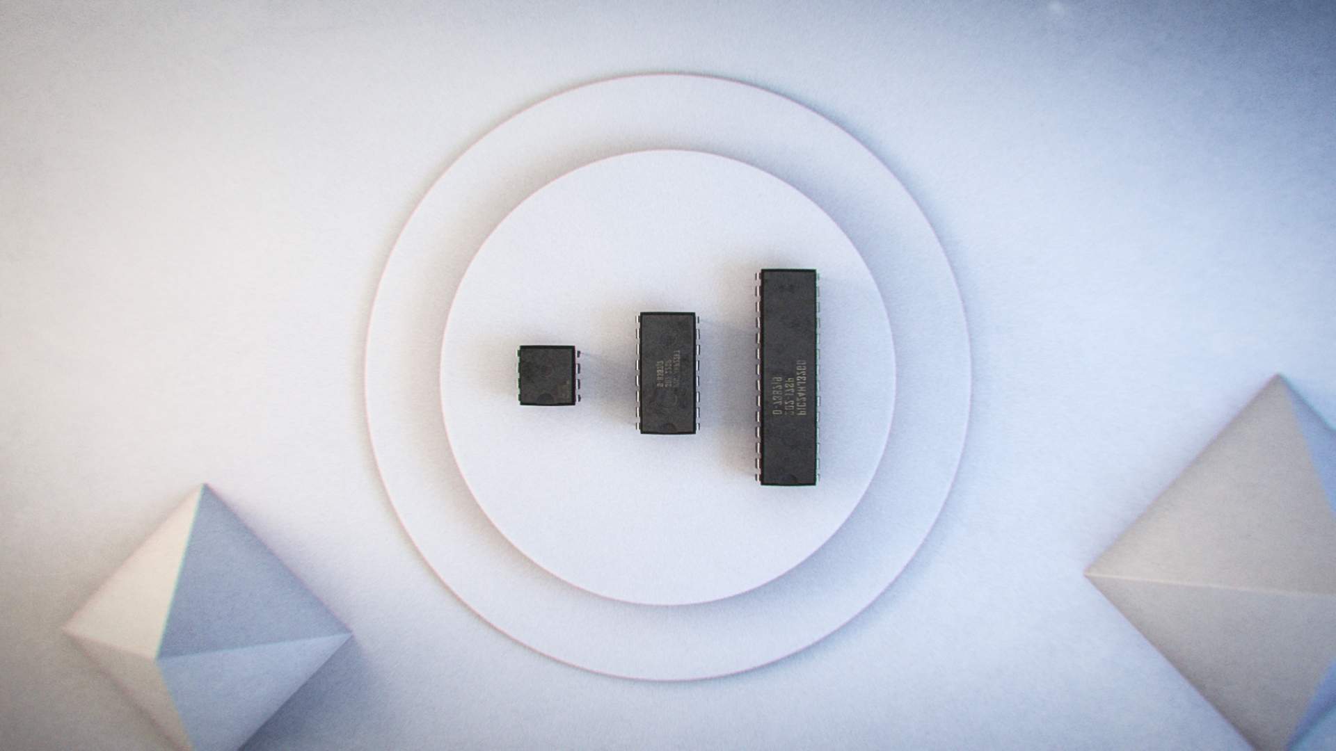 Integrated Circuit - 3D Model by Alexandre-O