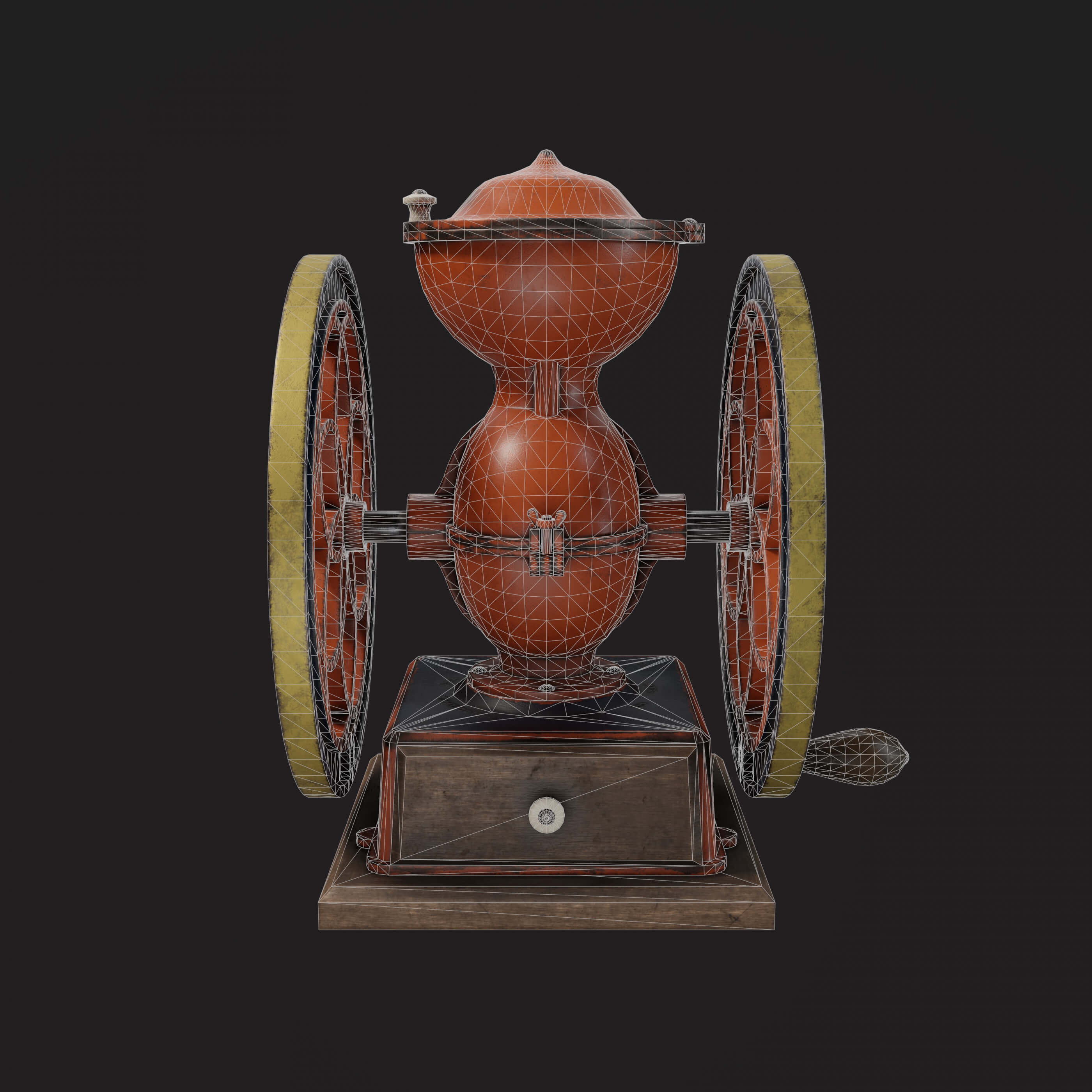 Coffee Grinder - 3D Model by Alexey Gladkiy