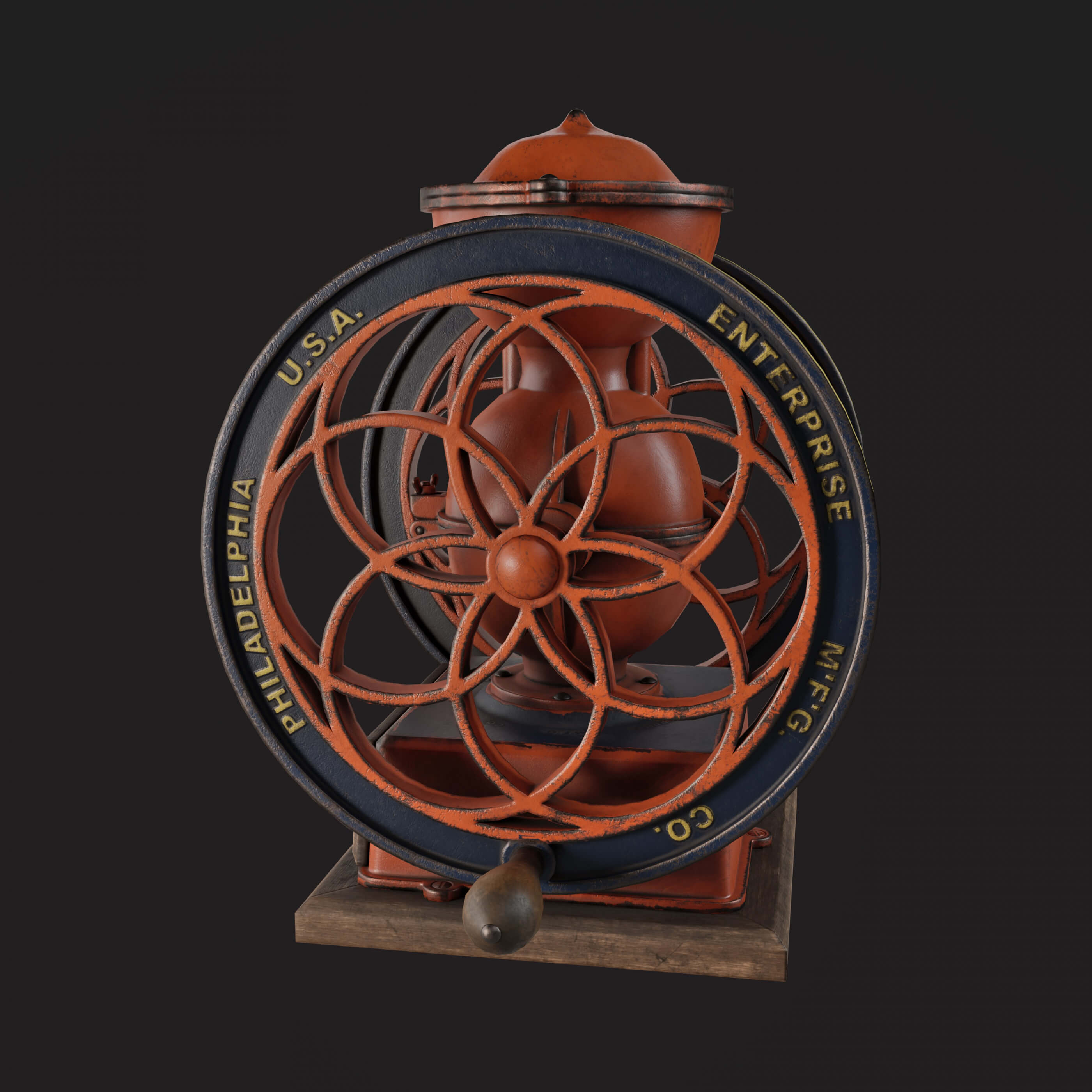 Coffee Grinder - 3D Model by Alexey Gladkiy