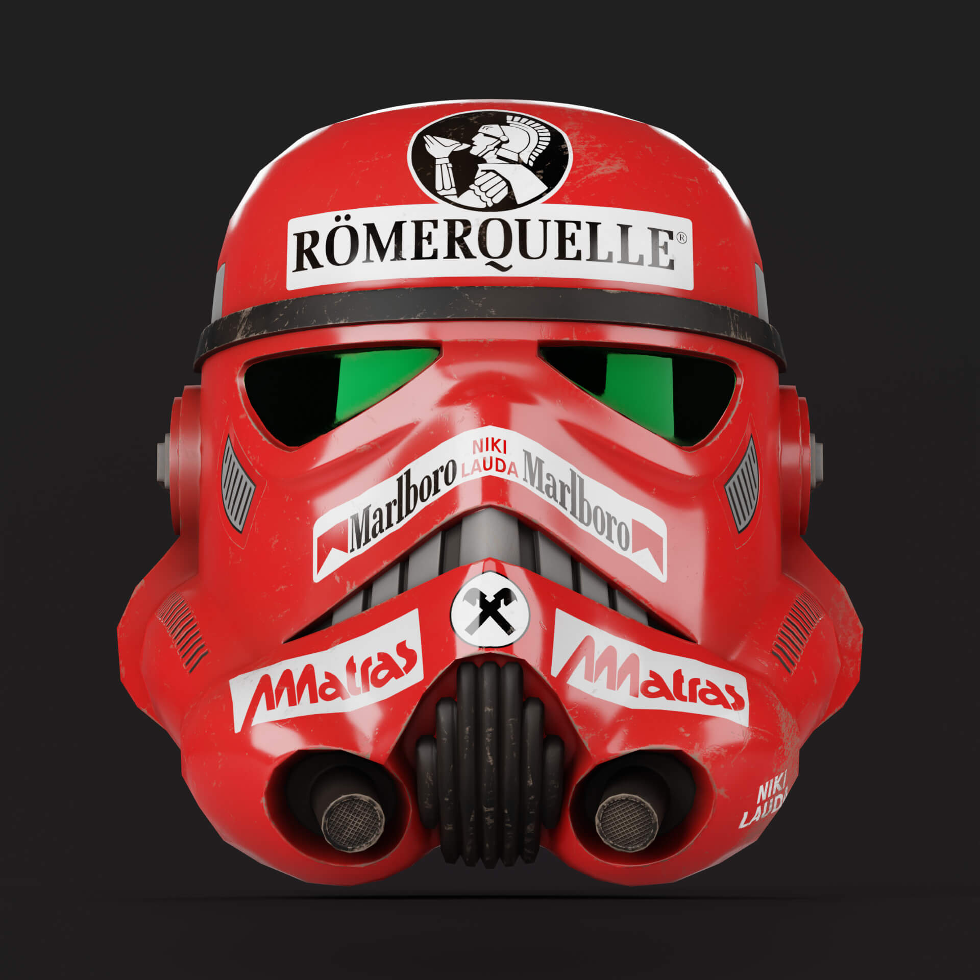 Stormtrooper Helmet - 3D Model by Alexey Gladkiy