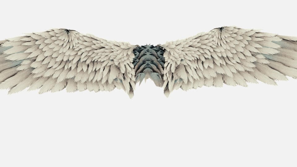 Angel Wings - 3D Model by alexhaward
