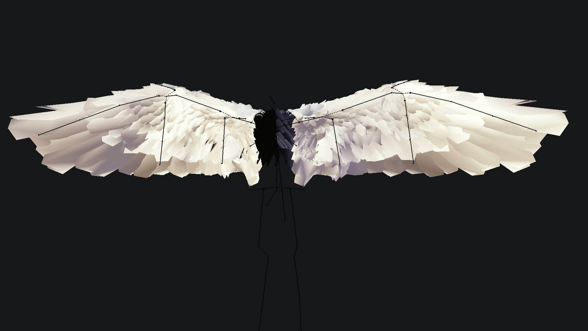 Angel Wings - 3D Model by alexhaward