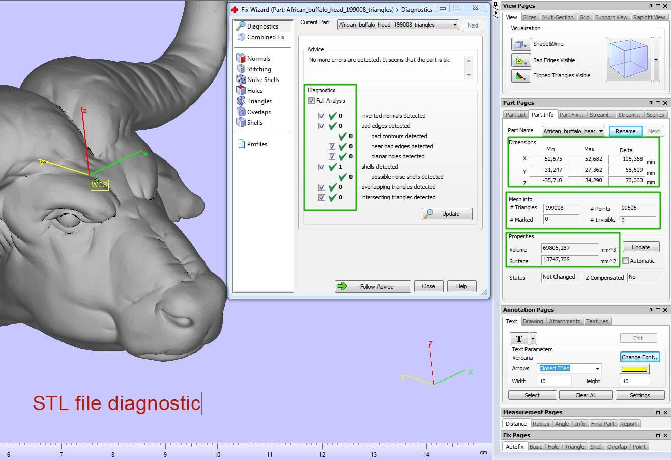 African Buffalo Head - 3D Model by alexkovalev