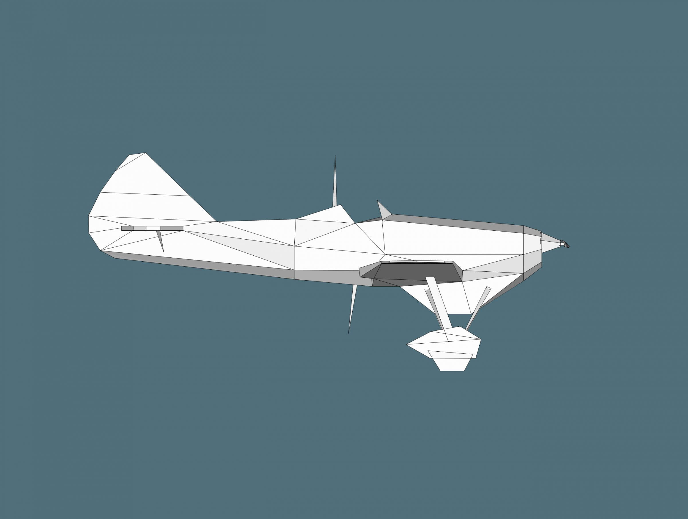 Dewoitine D 510 Fighter Aircraft - 3D Model by alexkovalev