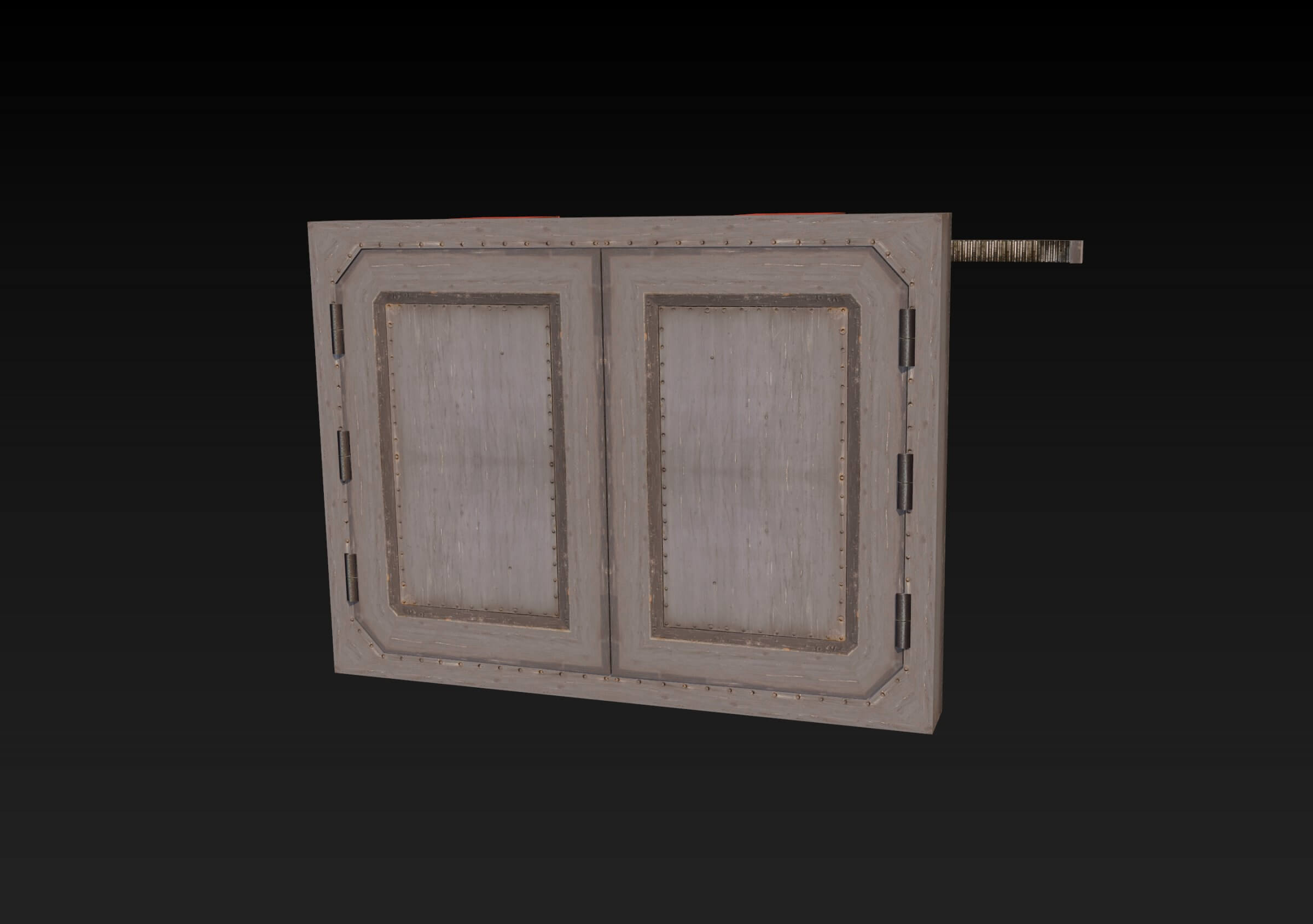 Bunker Gate - 3D Model by alexkovalev