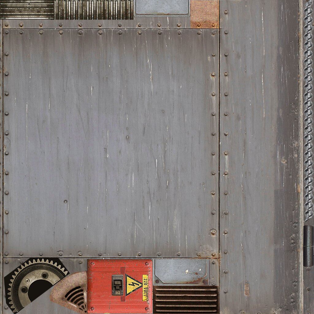 Bunker Gate - 3D Model by alexkovalev