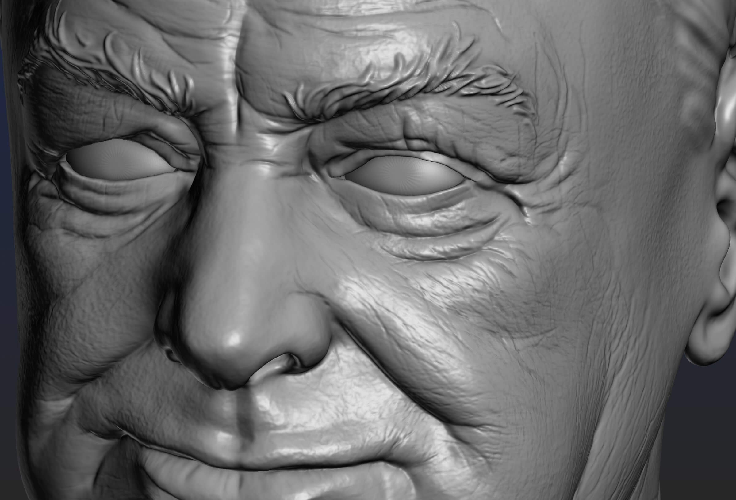 Churchill Head - 3D Model by alexkovalev