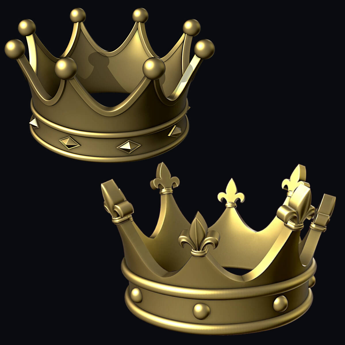 Crown Collection - 3D Model by alexkovalev