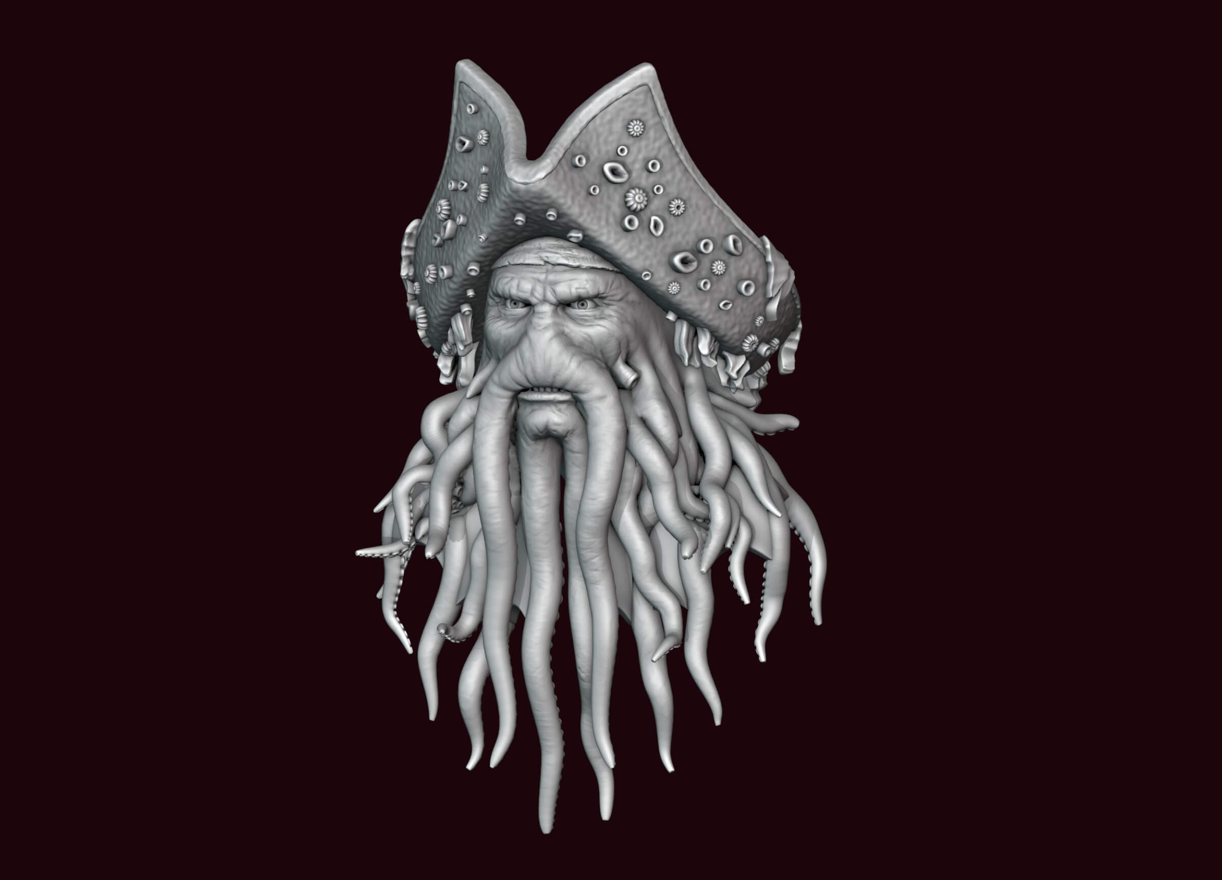 Davy Jones - 3D Model by alexkovalev