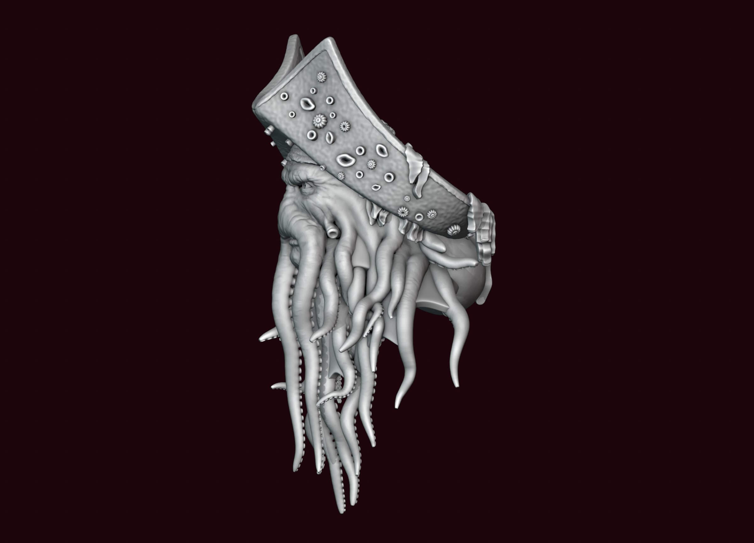 Davy Jones - 3D Model by alexkovalev