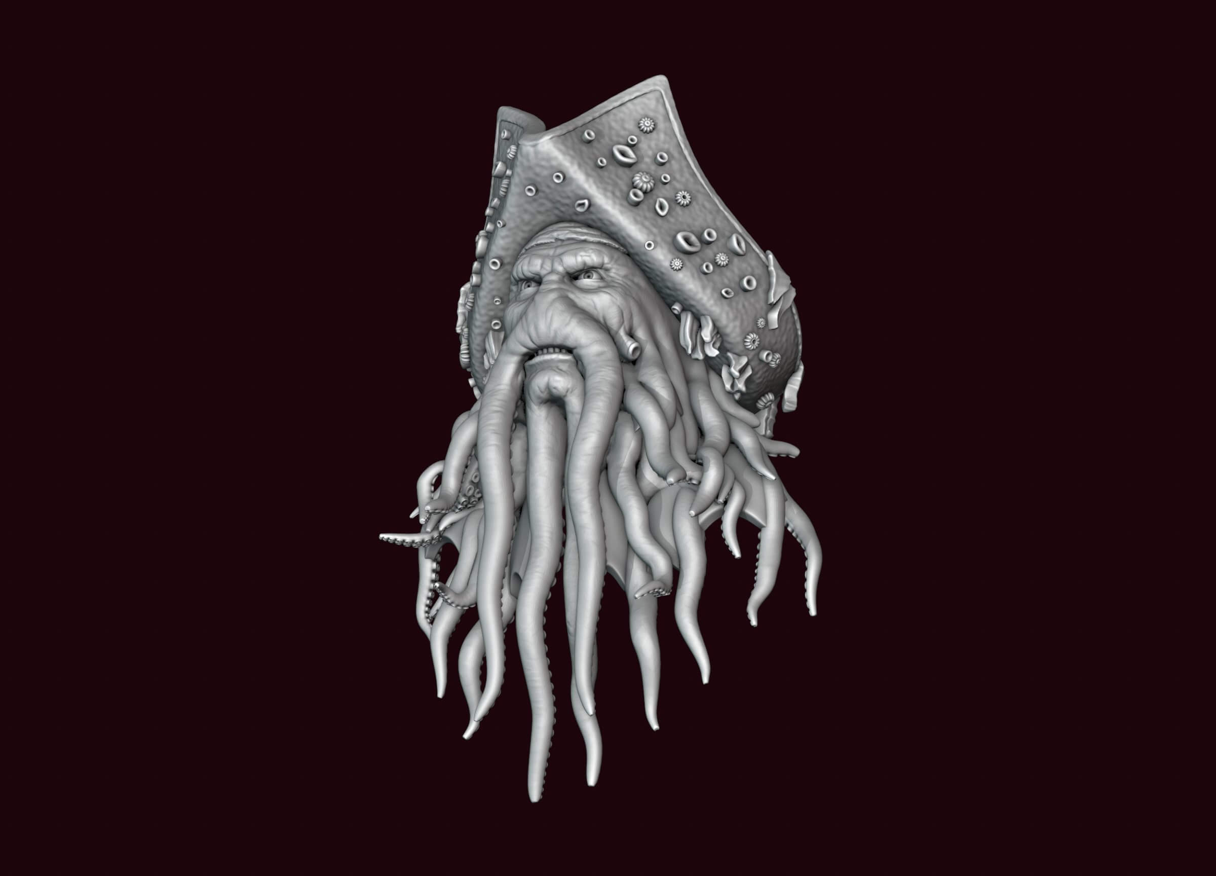 Davy Jones - 3D Model by alexkovalev