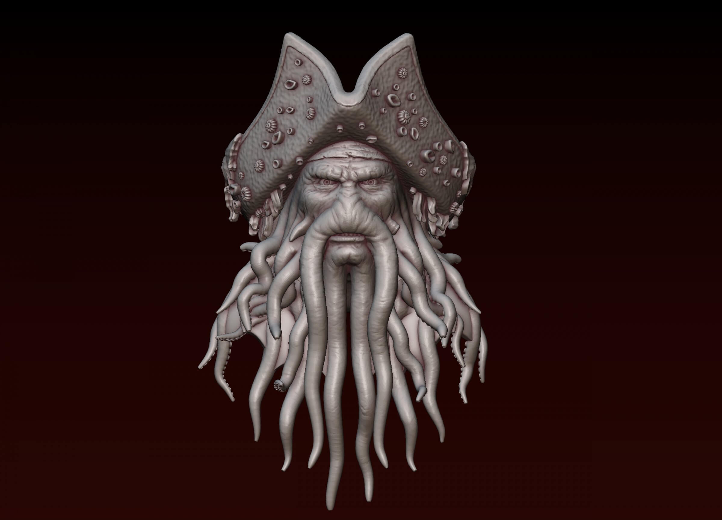 Davy Jones - 3D Model by alexkovalev