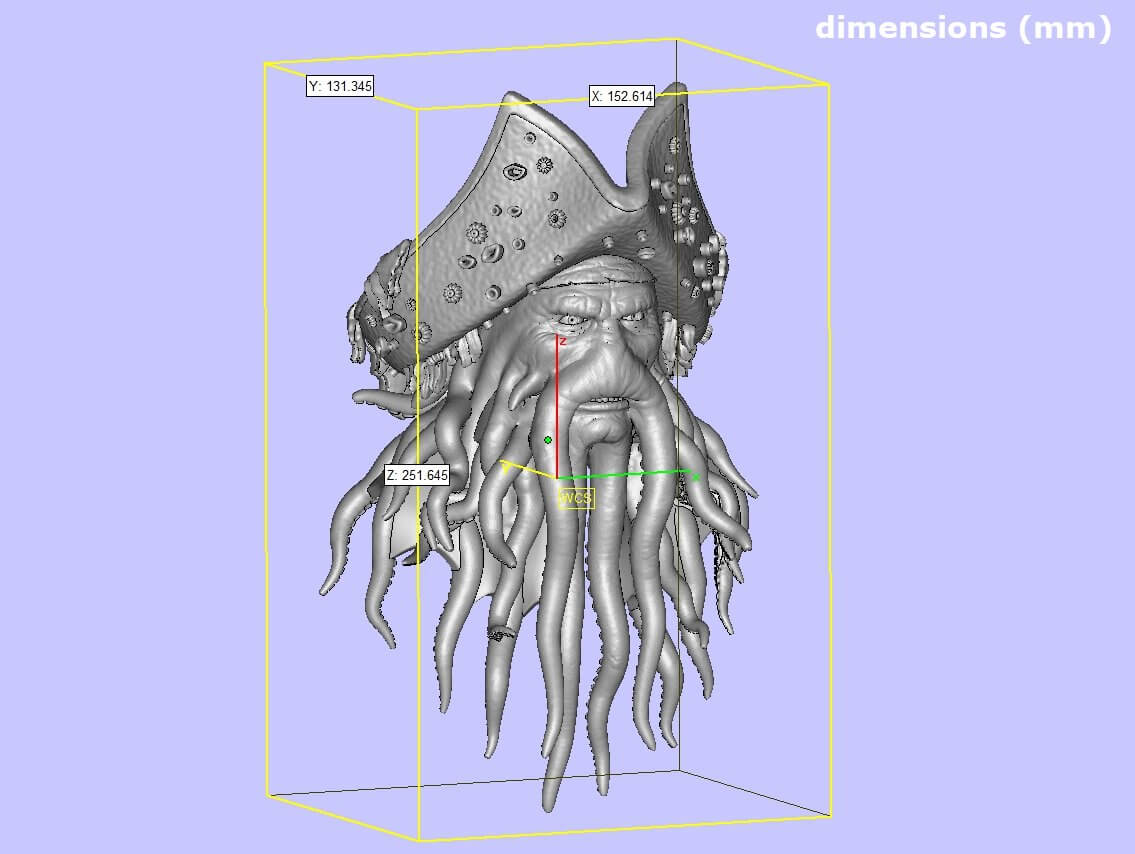 Davy Jones - 3D Model by alexkovalev