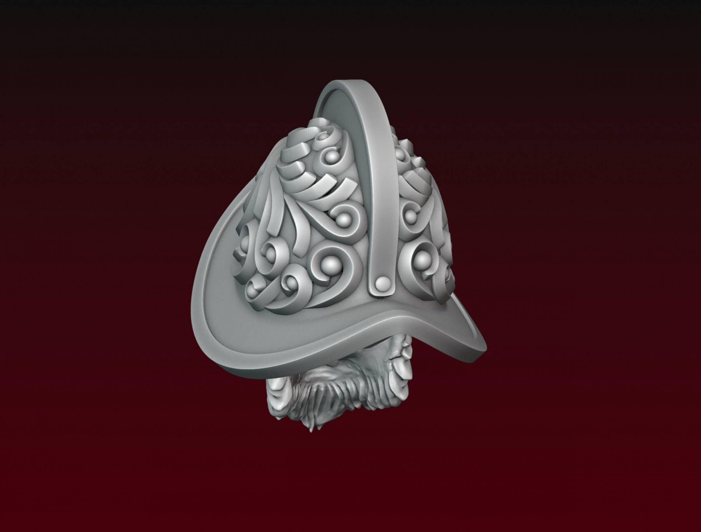 Dead Conquistador Head - 3D Model by alexkovalev