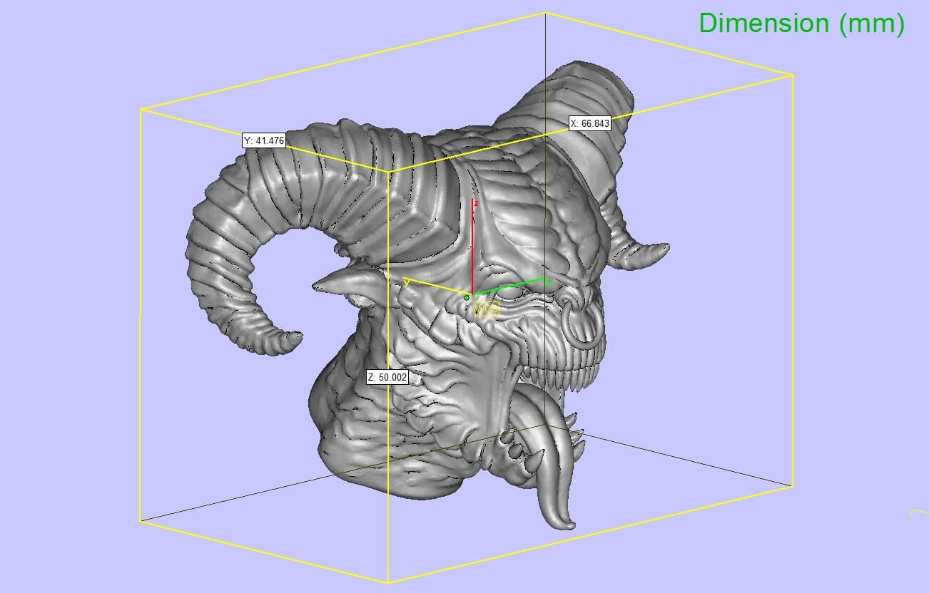 Demon Head - 3D Model by alexkovalev